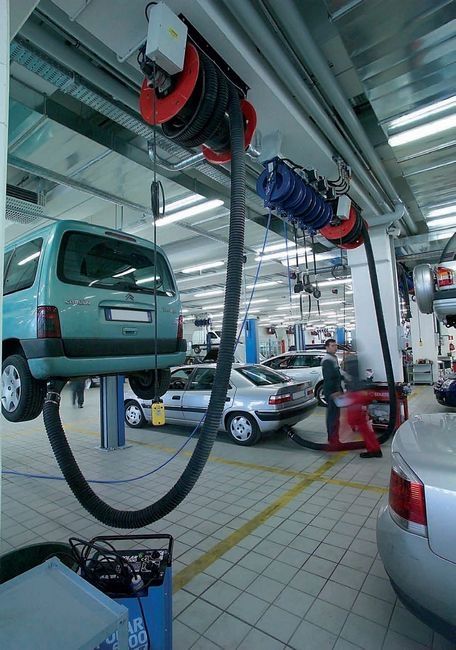 Exhaust Extraction Systems for all Vehicles, Motorbikes, HGV Lorries ...